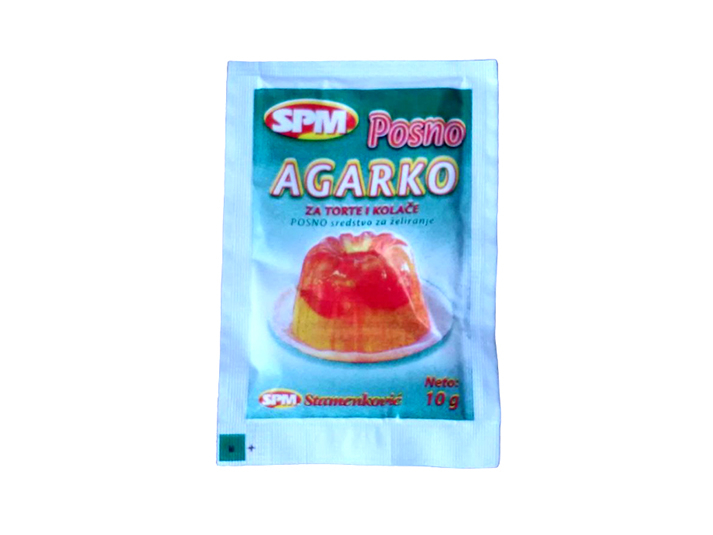 Agarko želatin posni 10g